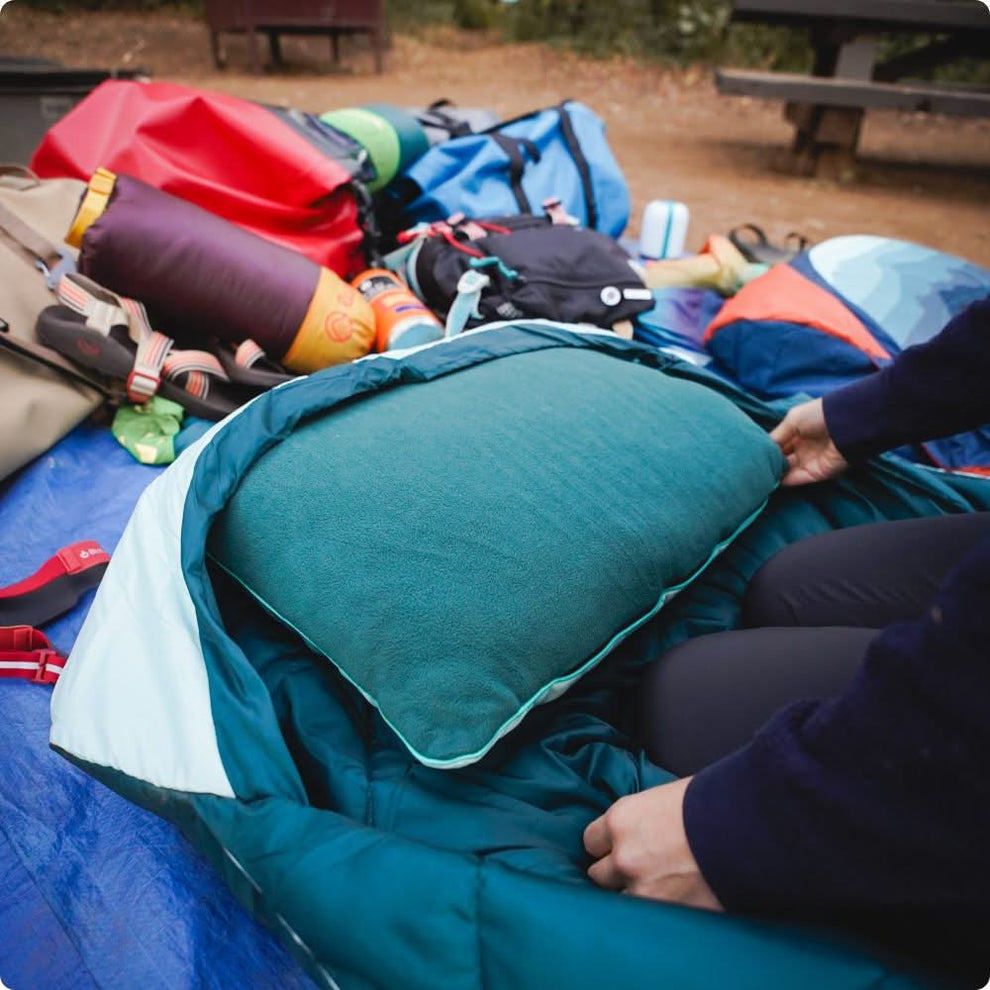 The Camp Pillow: Cascade Fade | Rumpl. Set. Go.