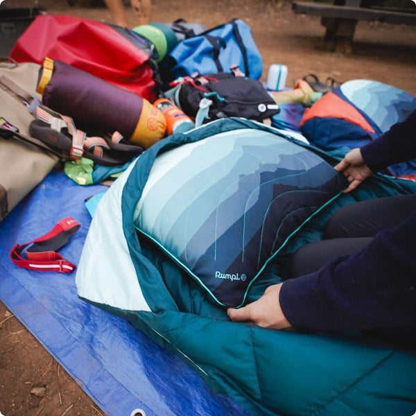 The Camp Pillow: Cascade Fade | Rumpl. Set. Go.