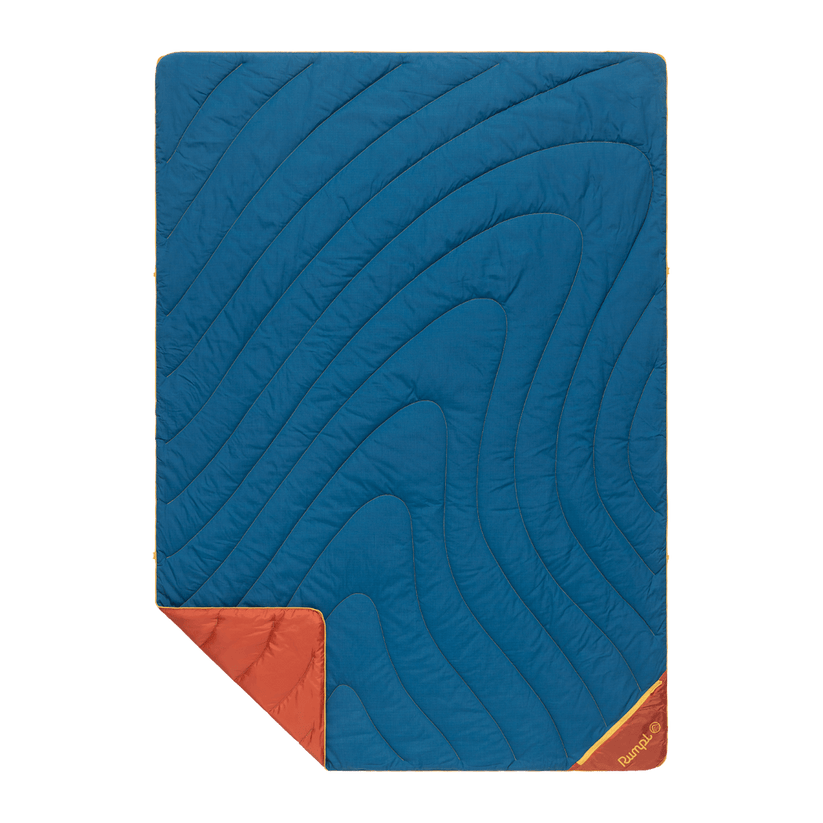 Flame Puffy Blanket: Deep Ember | Rumpl. Set. Go.