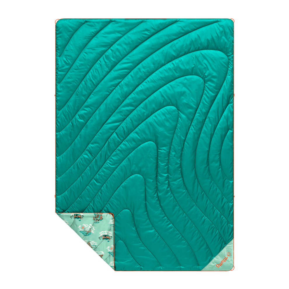 Original Puffy Blanket: Aqua Outer Banks | Rumpl. Set. Go.