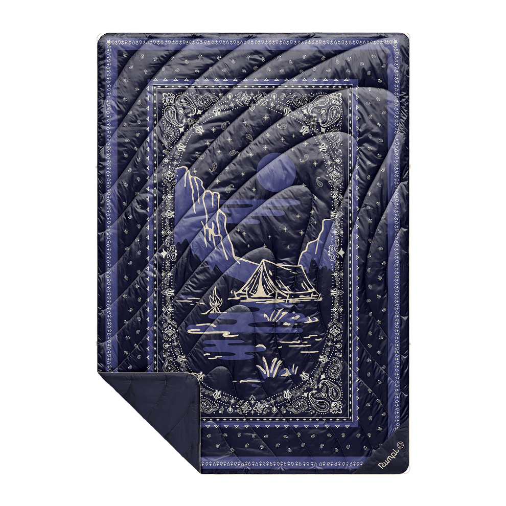 Original Puffy Blanket: Midnight Mesa Bandana | Rumpl. Set. Go.