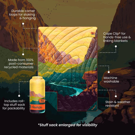 Rumpl National Parks Collection | National Parks Blankets