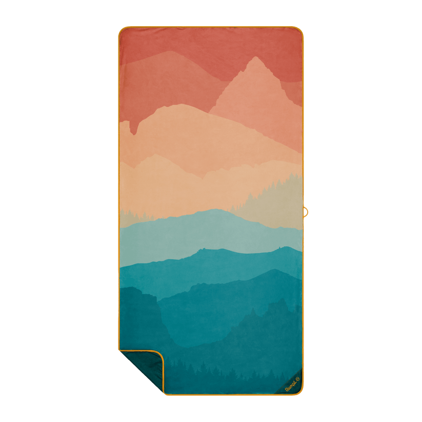 Tech Towel: Rocky Mountain Sunset Fade | Rumpl. Set. Go.